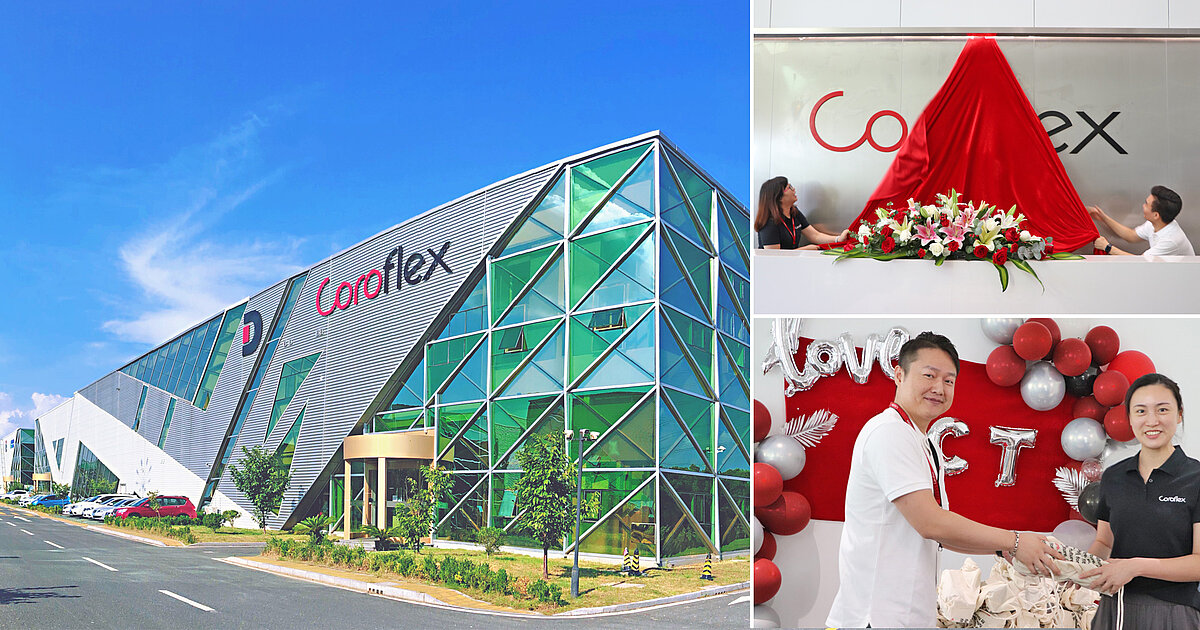 Coroflex arrives in China