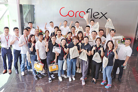 Coroflex arrives in China
